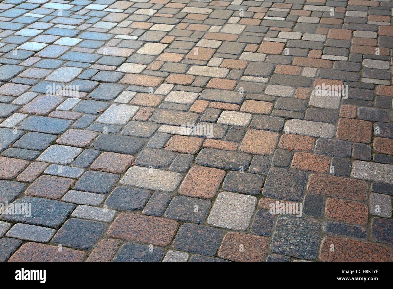 Stone Pavement Pattern Stock Photo - Alamy