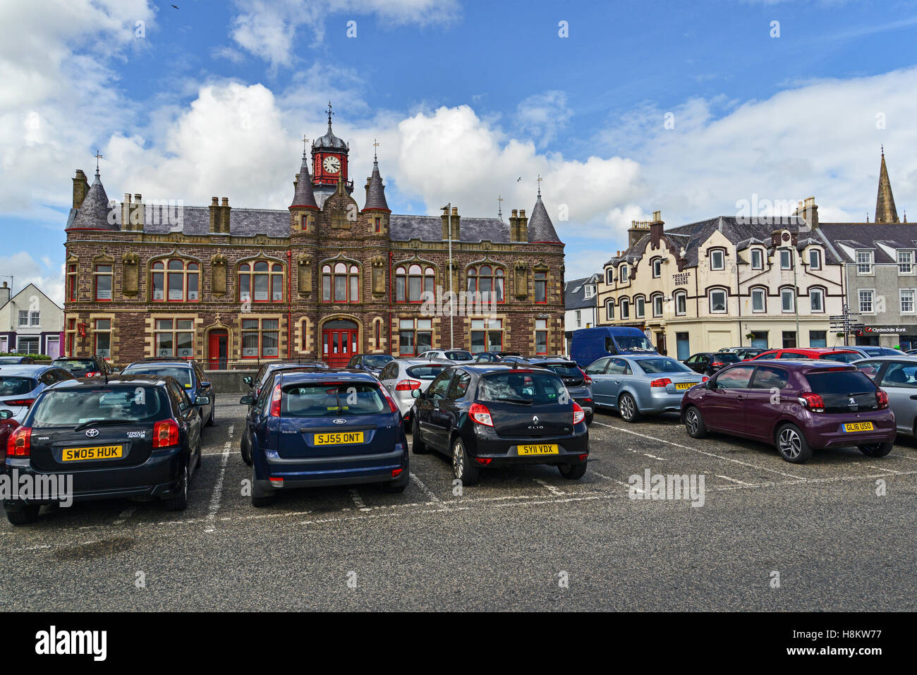 Stornoway Town Hall Stock Photo - Alamy