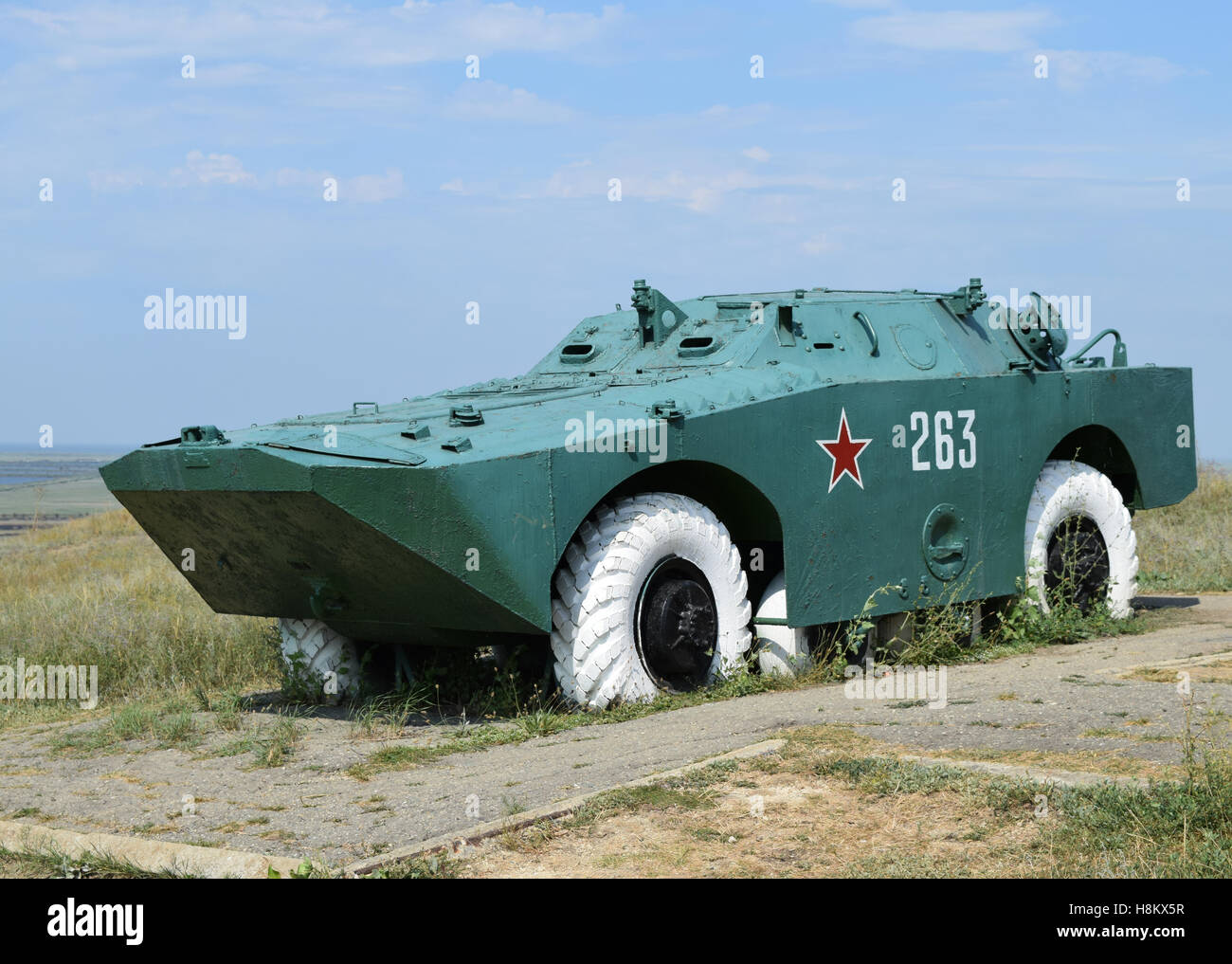 Infantry fighting vehicle. Military vehicle for soldiers on the ...