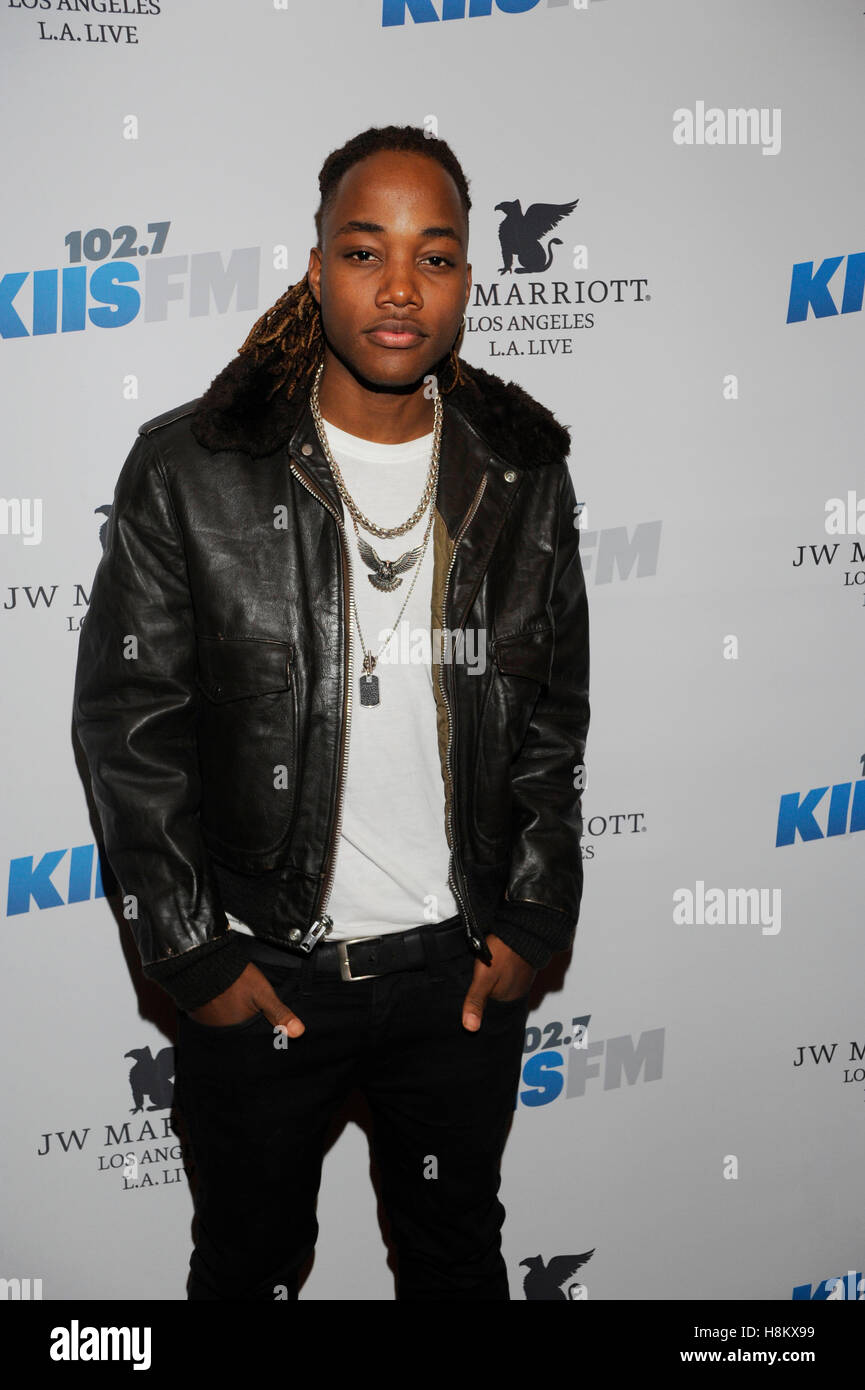 Leon Thomas attends the KIIS FM Pre American Music Awards Gifting Suite ...