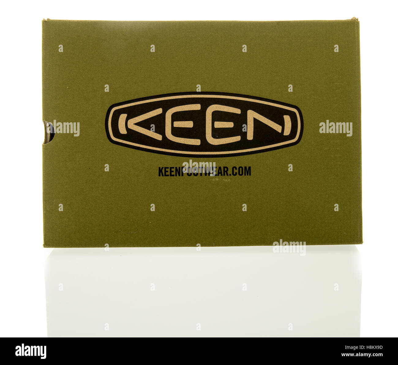 Keen footwear logo hi-res stock photography and images - Alamy