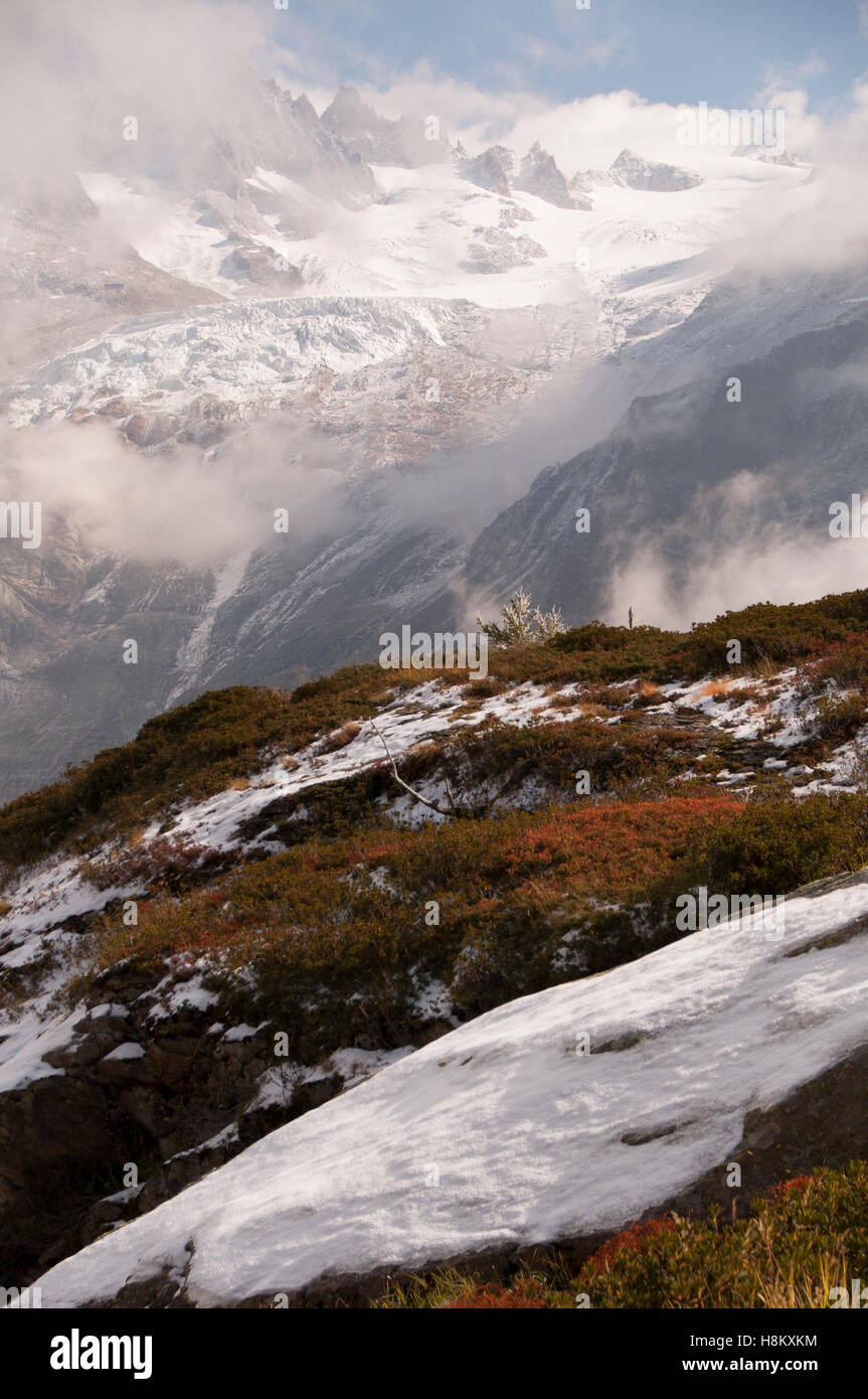 Reserve naturelle nationale des aiguilles rouges hi-res stock ...