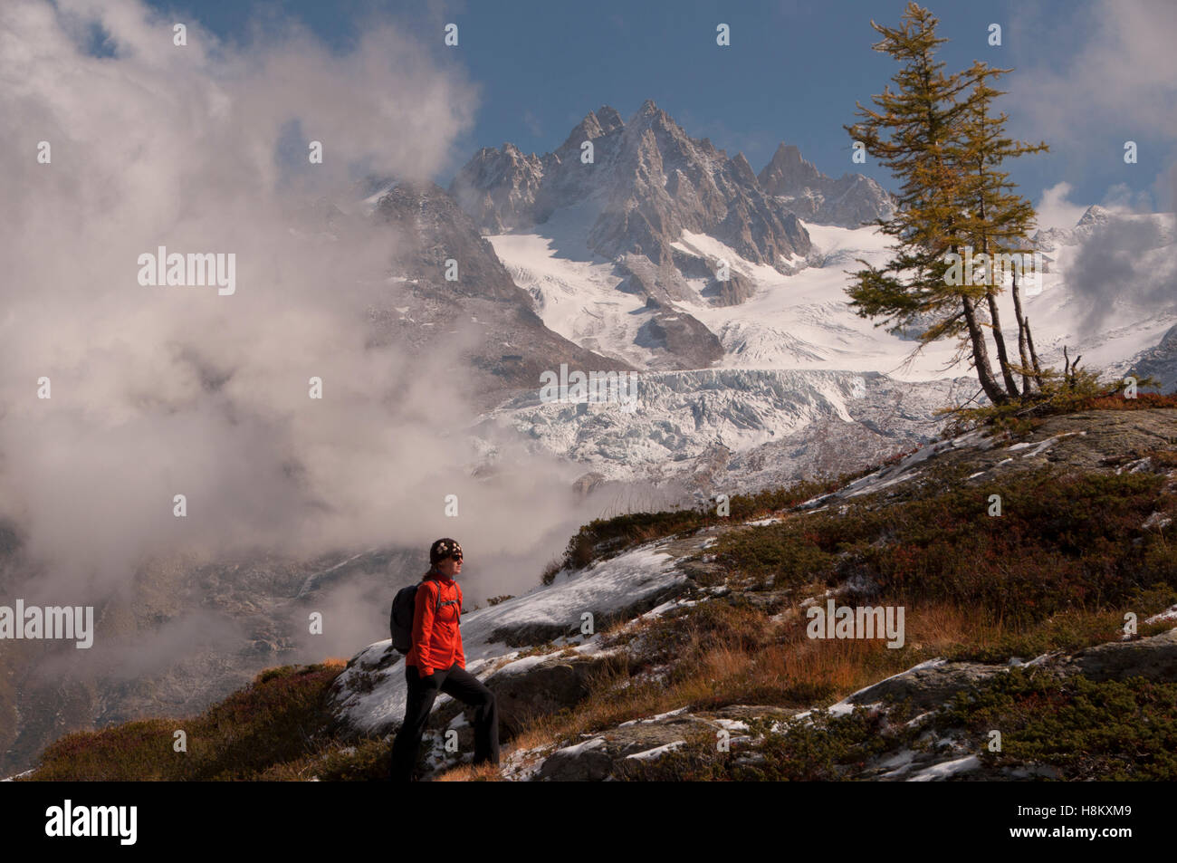 Reserve naturelle nationale des aiguilles rouges hi-res stock ...