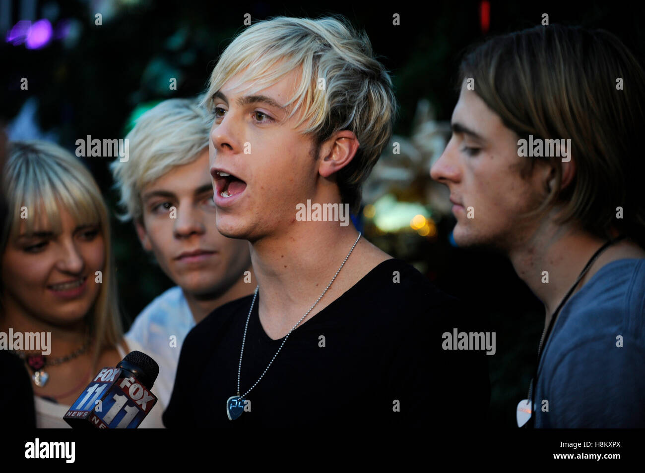 R5 interview at the Citadel Outlets Christmas Tree Lighting and Concert ...