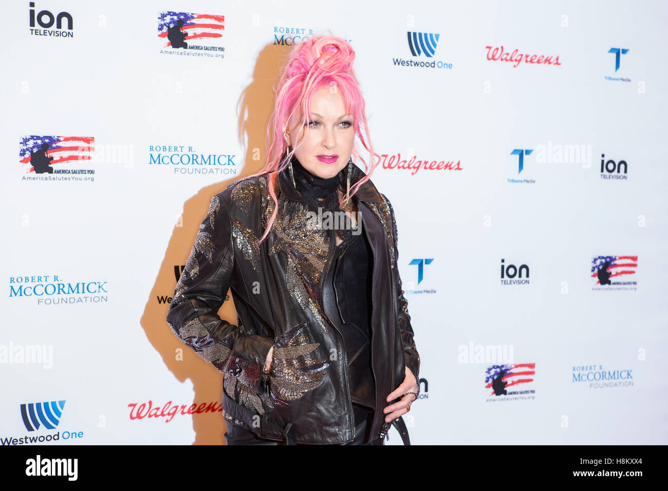 Singer/Songwriter Cyndi Lauper walks the red carpet at America Salutes ...