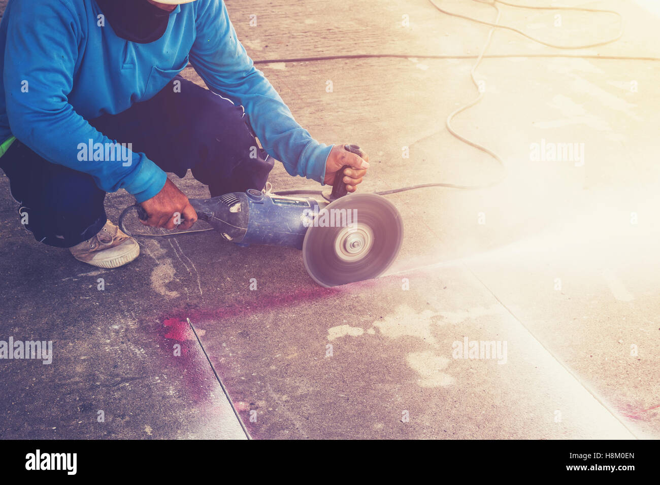 Hand cutting machine hi-res stock photography and images - Alamy