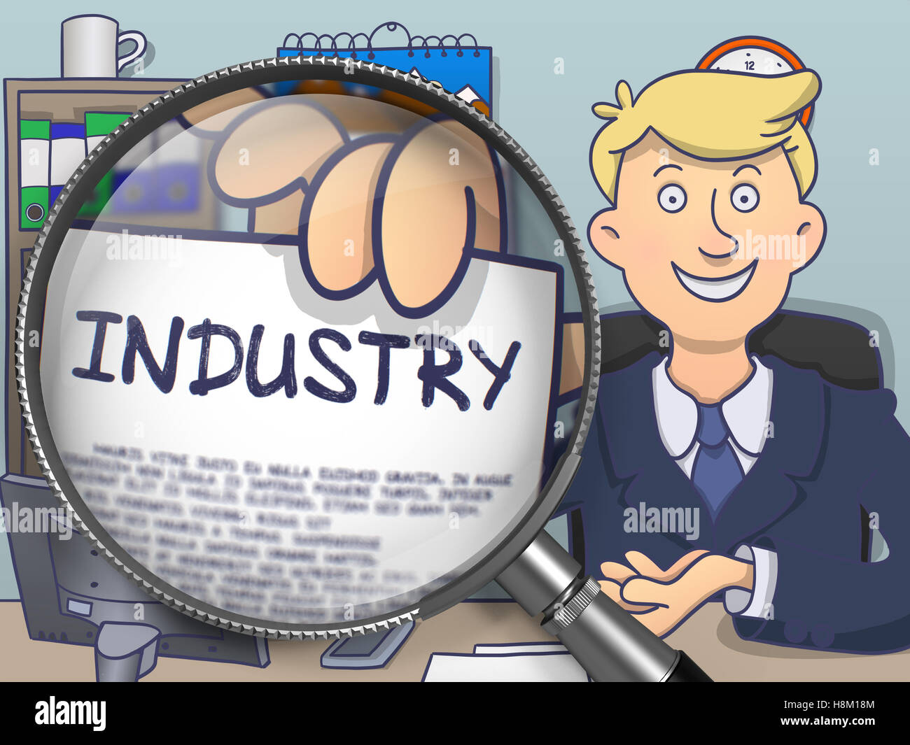 Glass industry illustration hi-res stock photography and images - Alamy