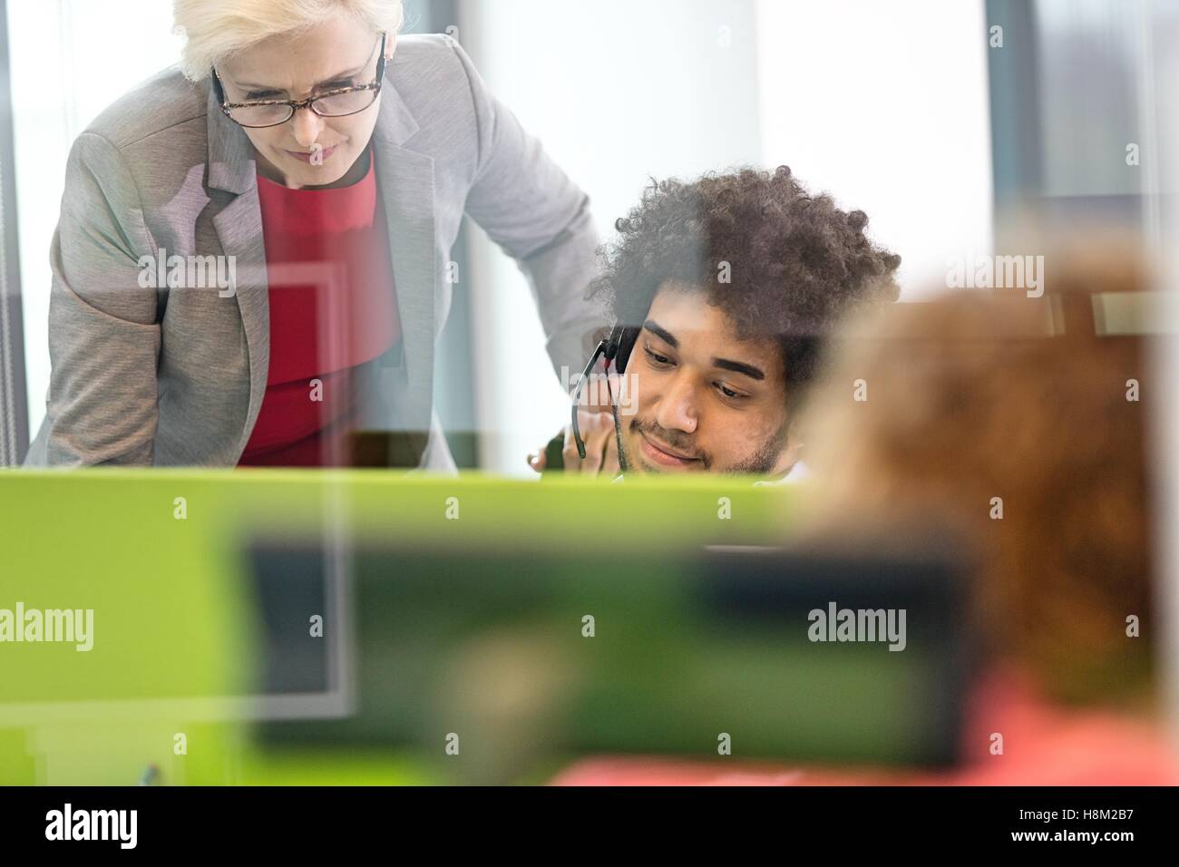 Operator office hi-res stock photography and images - Alamy