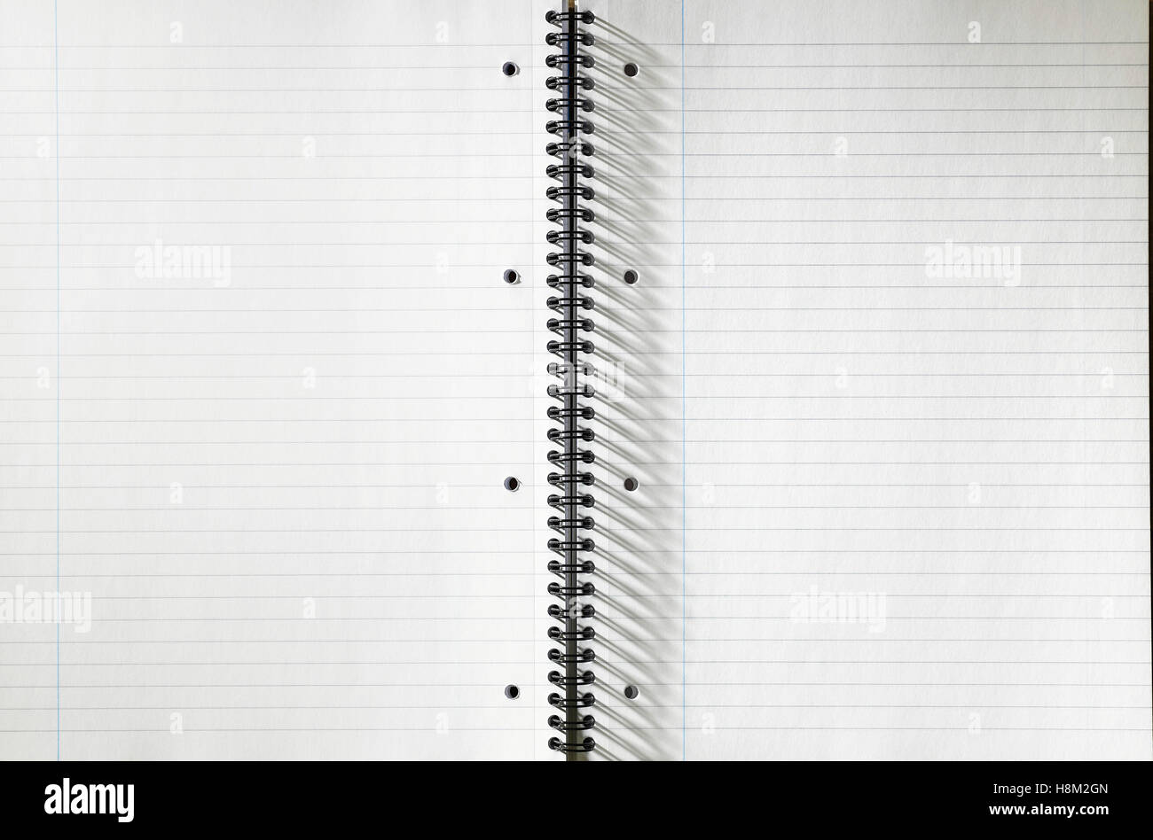 Clean realistic open notepad hi-res stock photography and images - Alamy