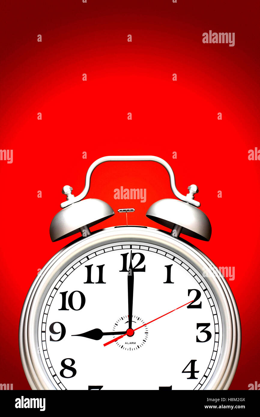 Red antique clock hi-res stock photography and images - Alamy