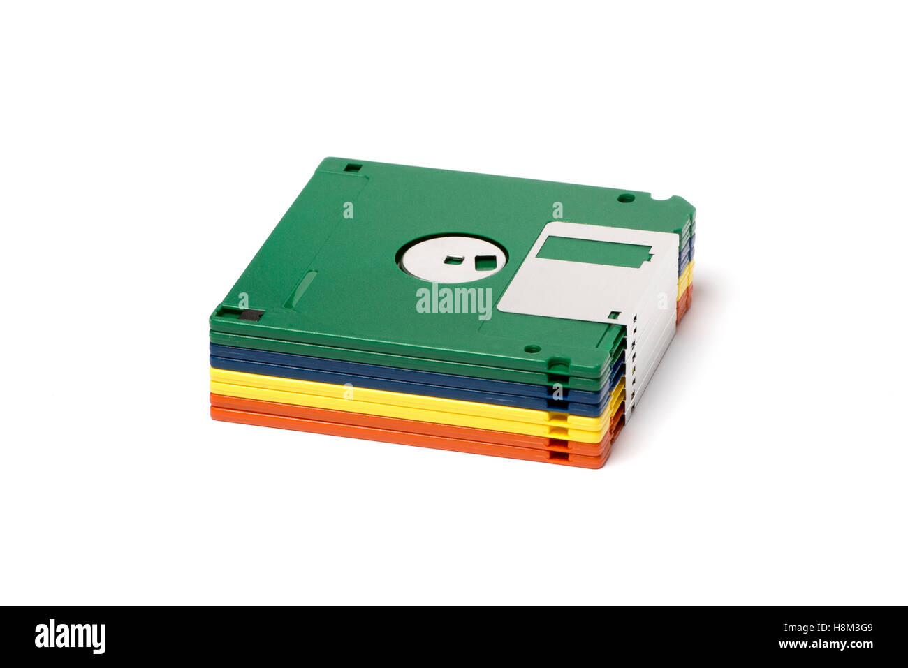 Stack of floppy disks isolated Stock Photo - Alamy
