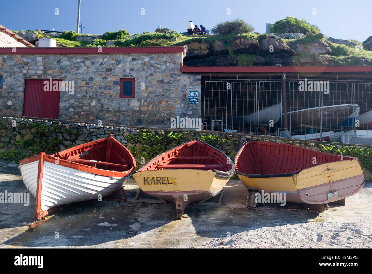 Old harbour hermanus western cape hi-res stock photography and images ...