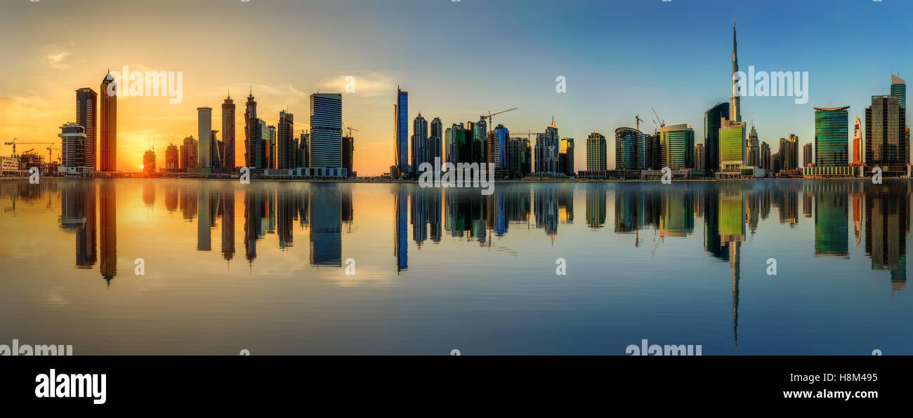 Business bay of Dubai, UAE Stock Photo - Alamy