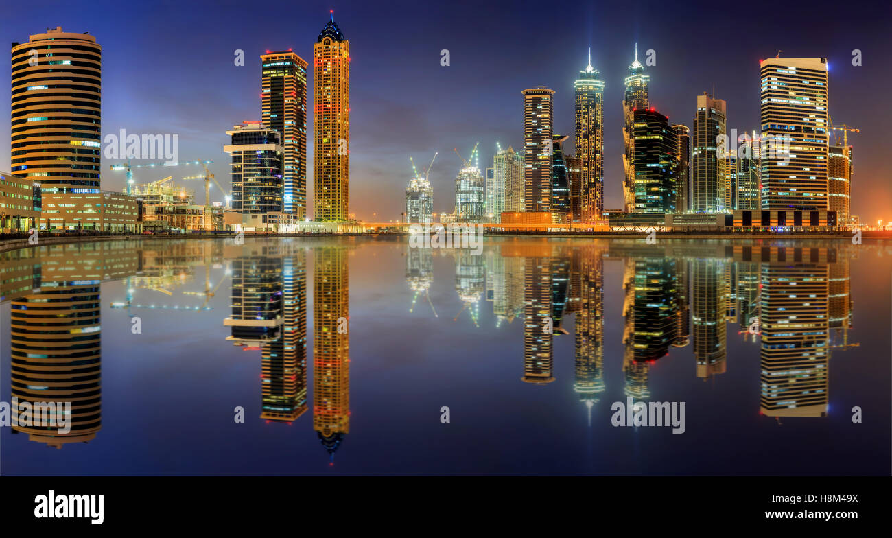 Business bay of Dubai, UAE Stock Photo - Alamy