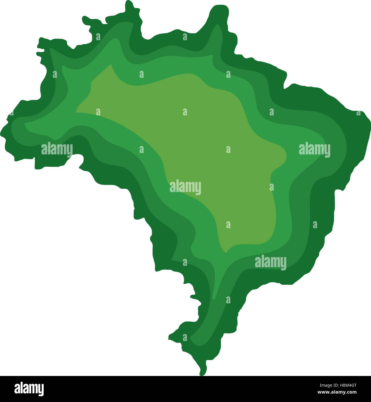 Brazilian tourist attraction Stock Vector Images - Alamy