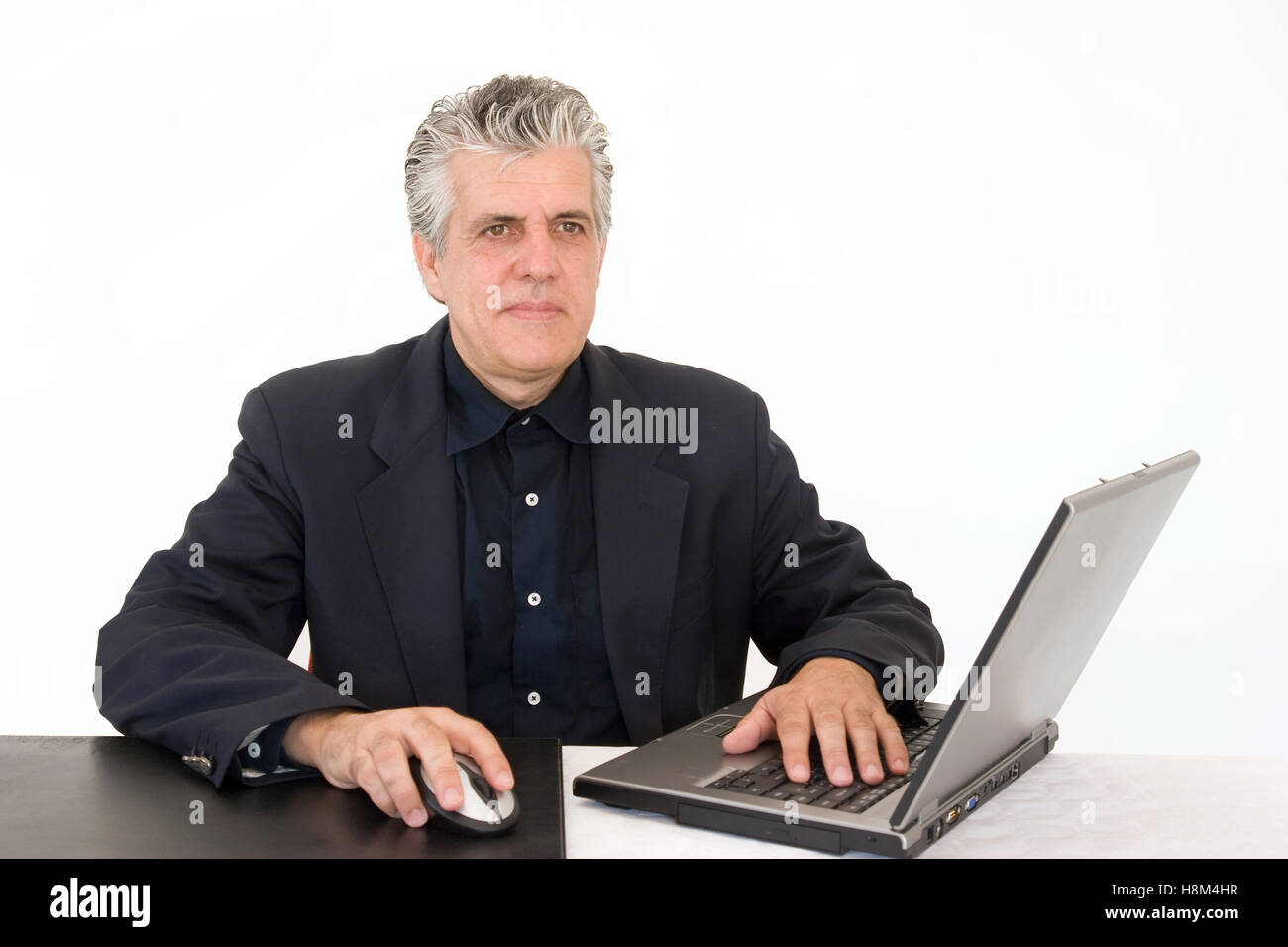 clerk at work in his office Stock Photo - Alamy