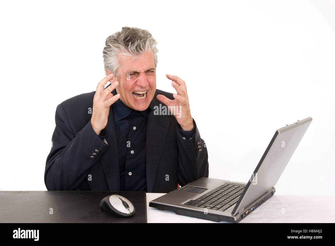 clerk at work in his office Stock Photo - Alamy
