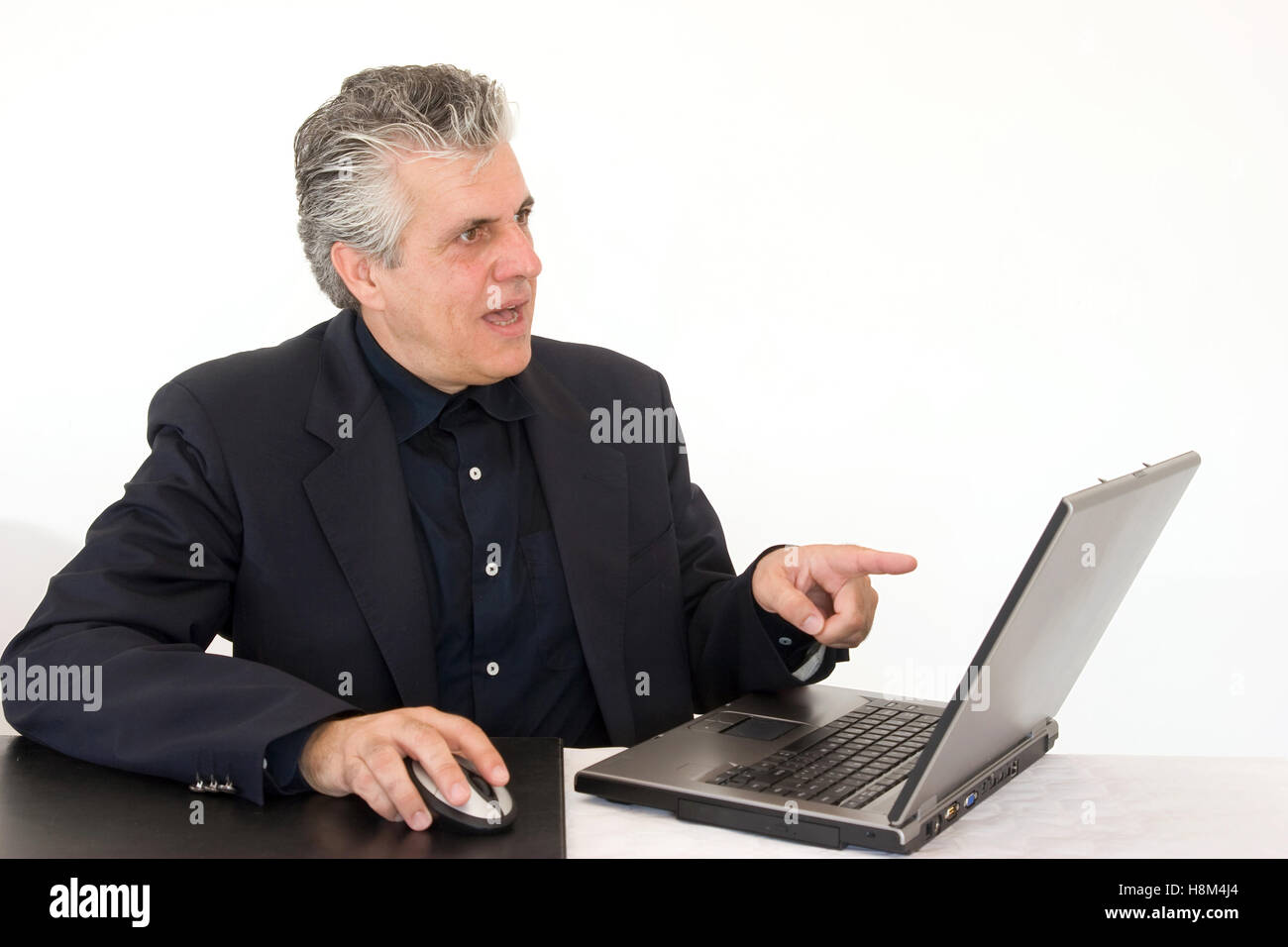 clerk at work in his office Stock Photo - Alamy
