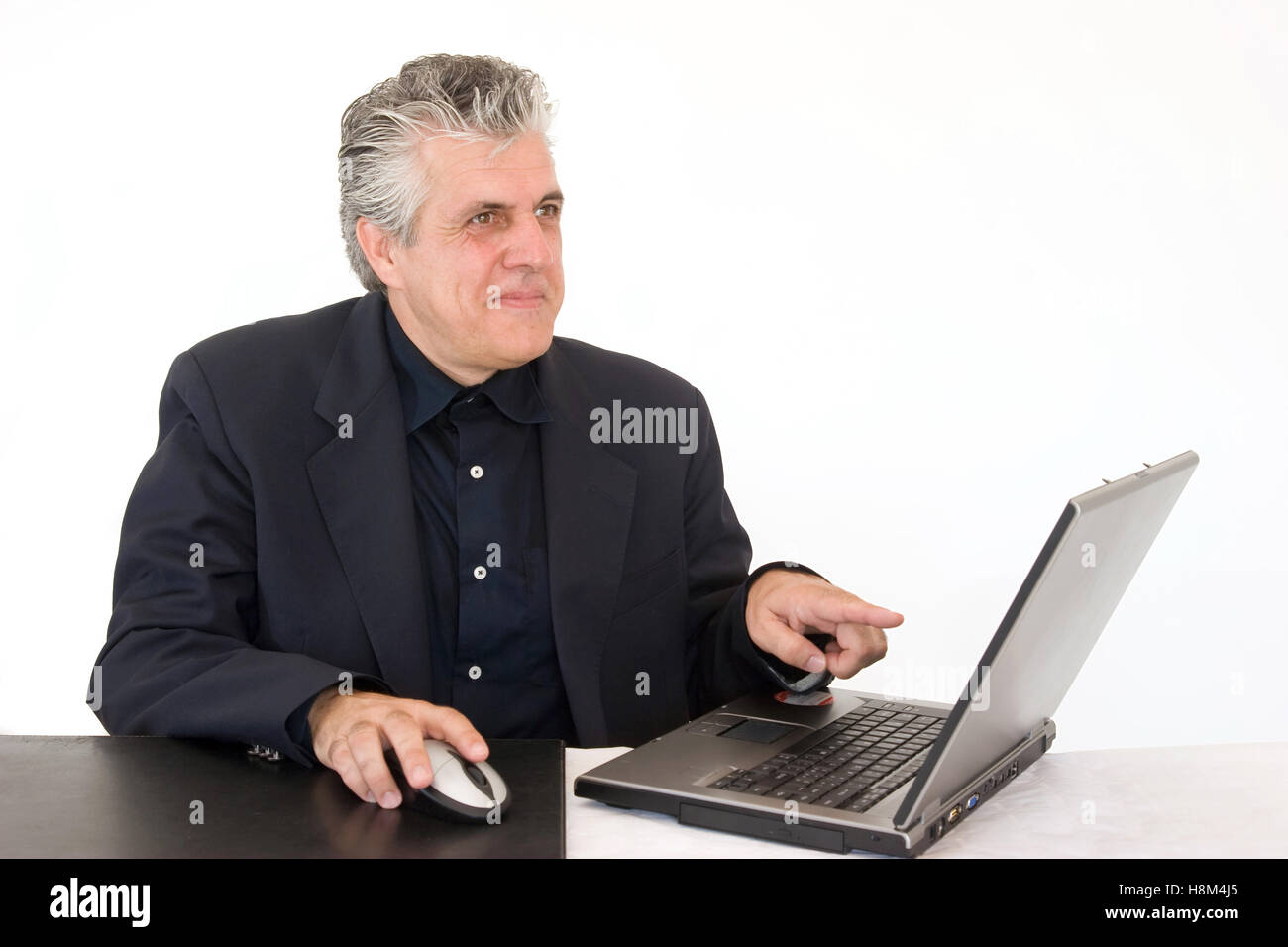 clerk at work in his office Stock Photo - Alamy