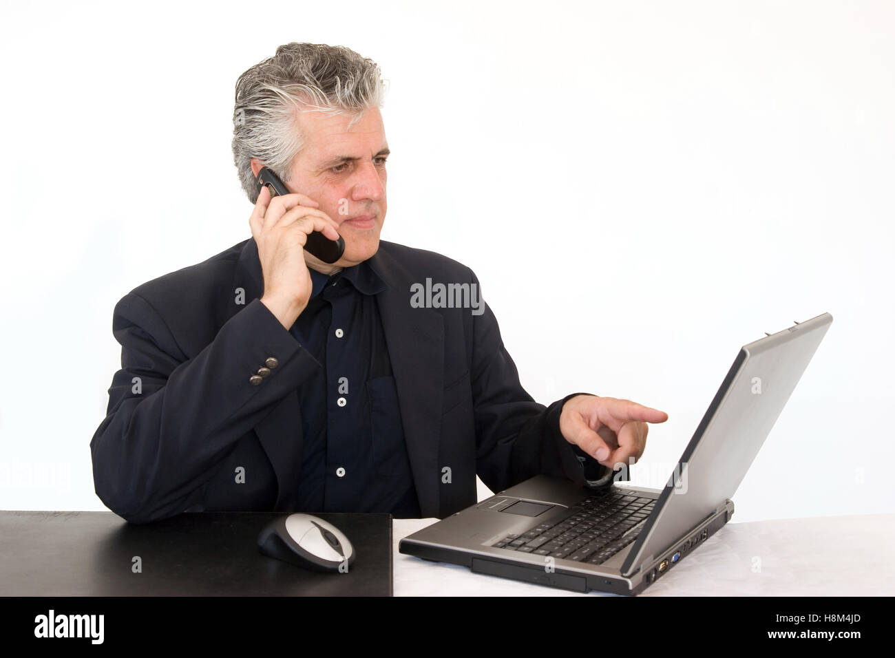 clerk at work in his office Stock Photo - Alamy