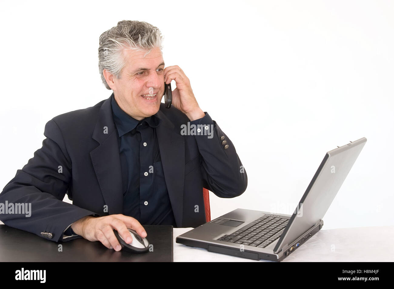 clerk at work in his office Stock Photo - Alamy