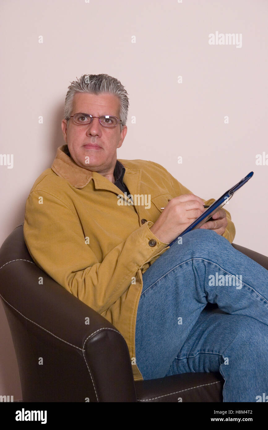 clerk at work in his office Stock Photo - Alamy