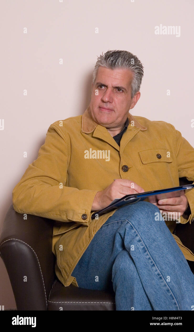 clerk at work in his office Stock Photo - Alamy