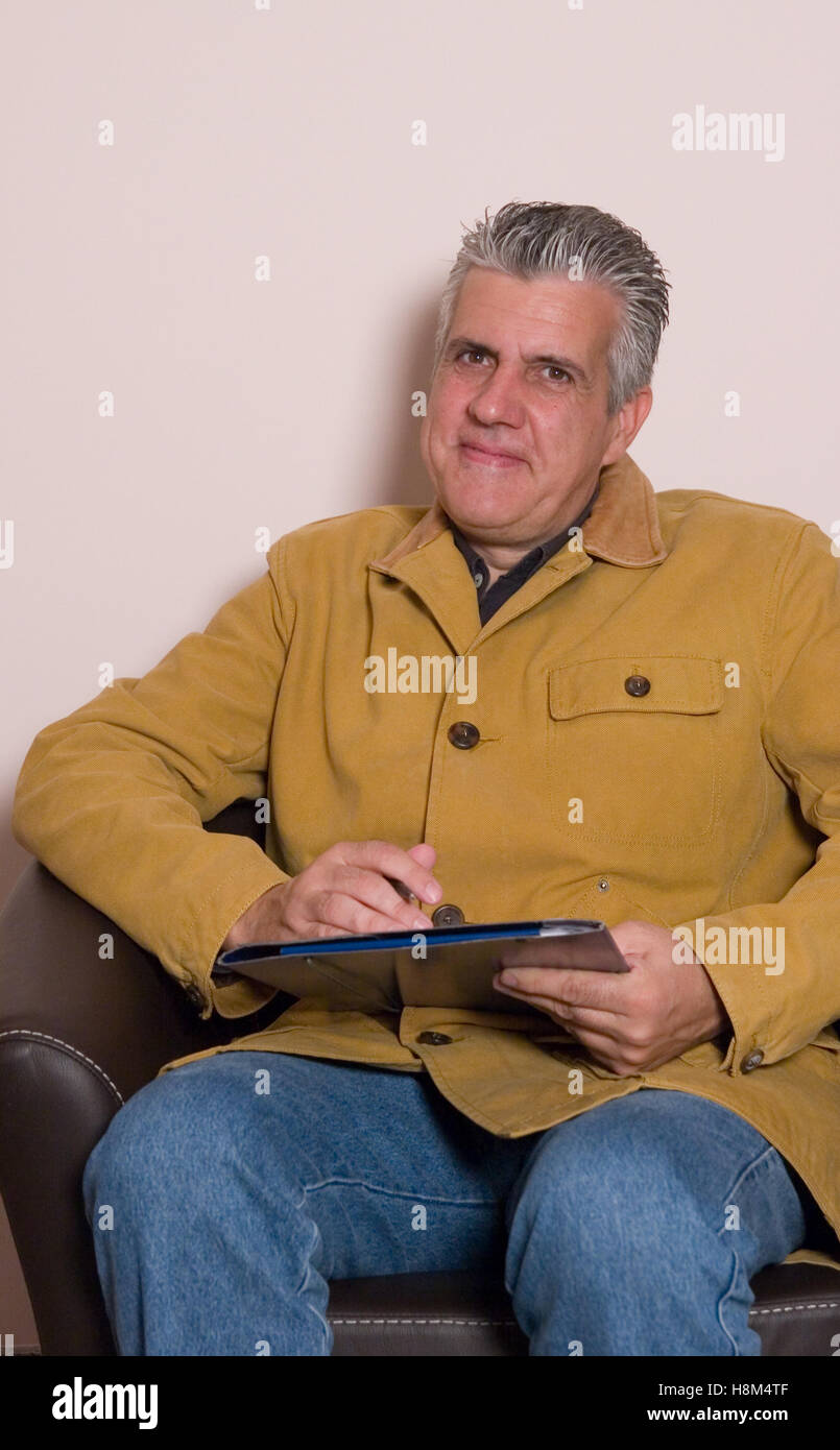 clerk at work in his office Stock Photo - Alamy