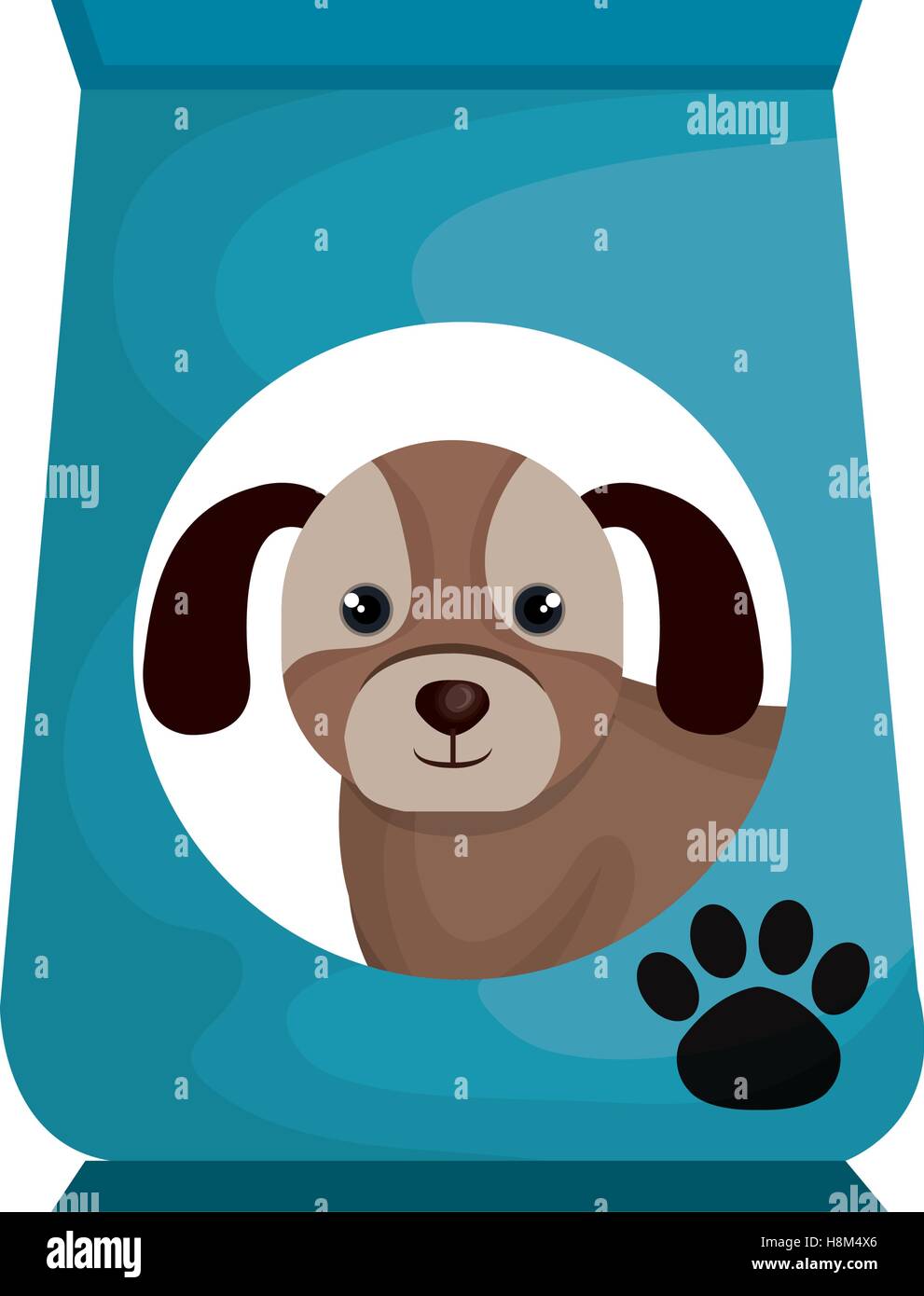 dog bag food mascot vector illustration design Stock Vector Image & Art ...