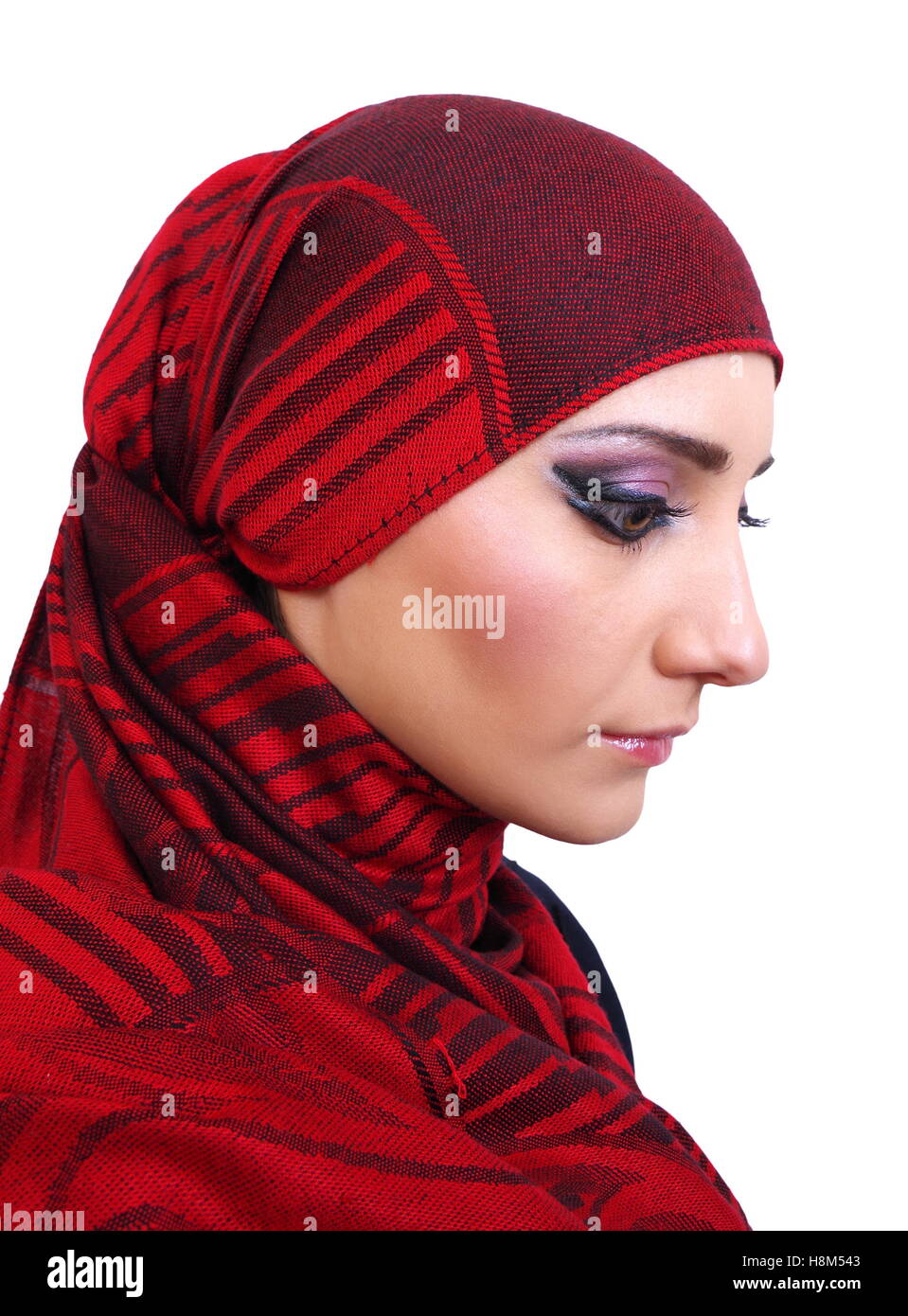 pretty muslim girl portrait Stock Photo - Alamy