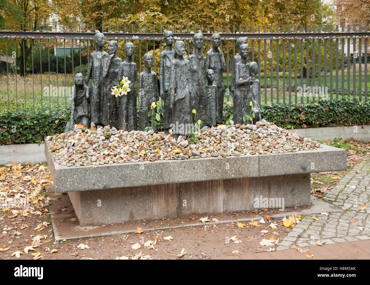 Holocaust Memorial at Jewish Cemetery in Berlin Stock Photo - Alamy