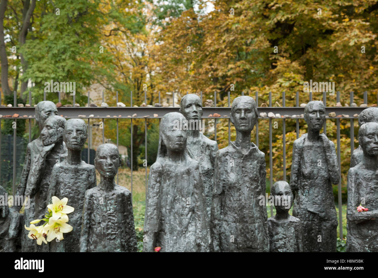Holocaust Memorial at Jewish Cemetery in Berlin Stock Photo - Alamy