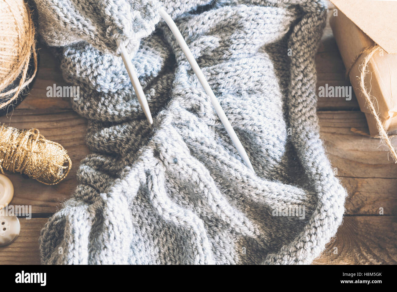 Knitting frame hi-res stock photography and images - Alamy