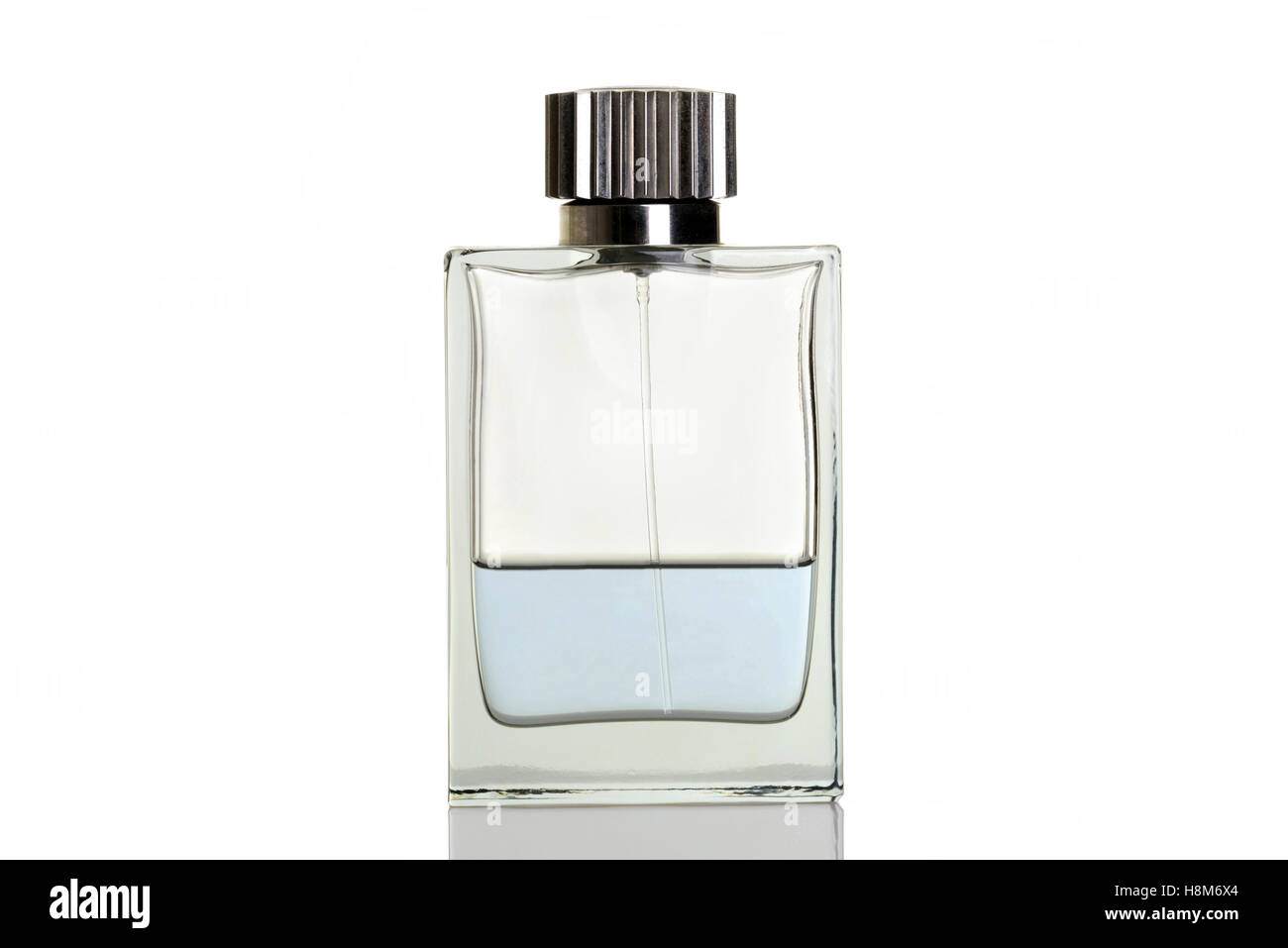 blue perfume in bottle Stock Photo - Alamy