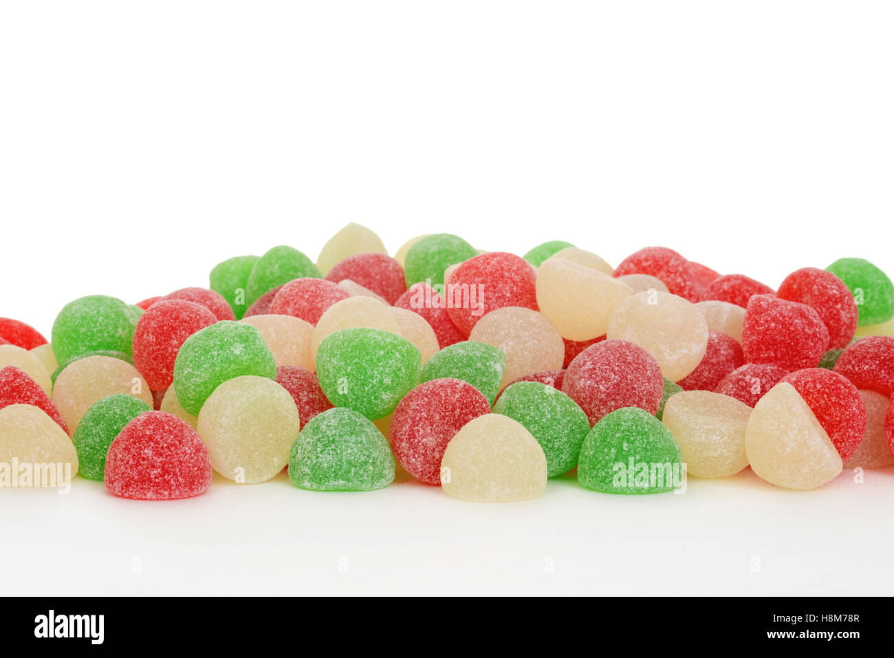 pile of christmas gum drop candy Stock Photo - Alamy