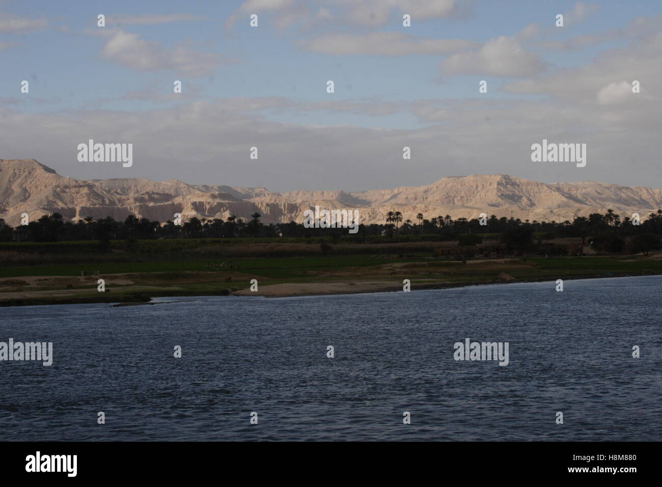 General View of the river Nile Stock Photo - Alamy