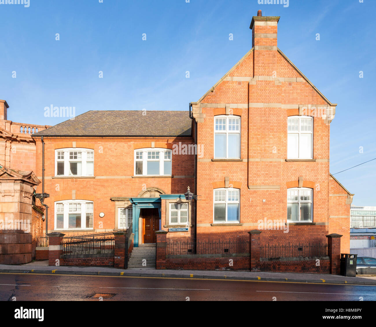 British Transport Police station, Nottingham, England, UK Stock Photo ...