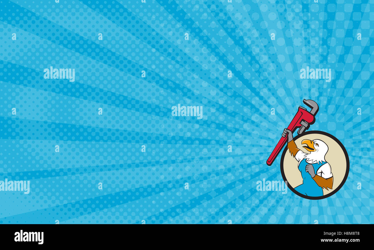 American eagle plumbing business card hi-res stock photography and ...