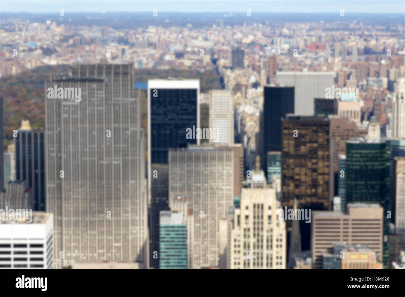 Blurred background towers downtown hi-res stock photography and images ...