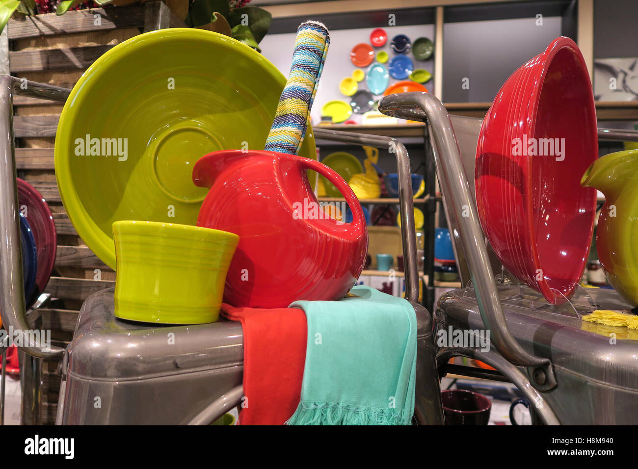 Fiesta Ware at Macy's Flagship Department Store, Herald Square, New ...