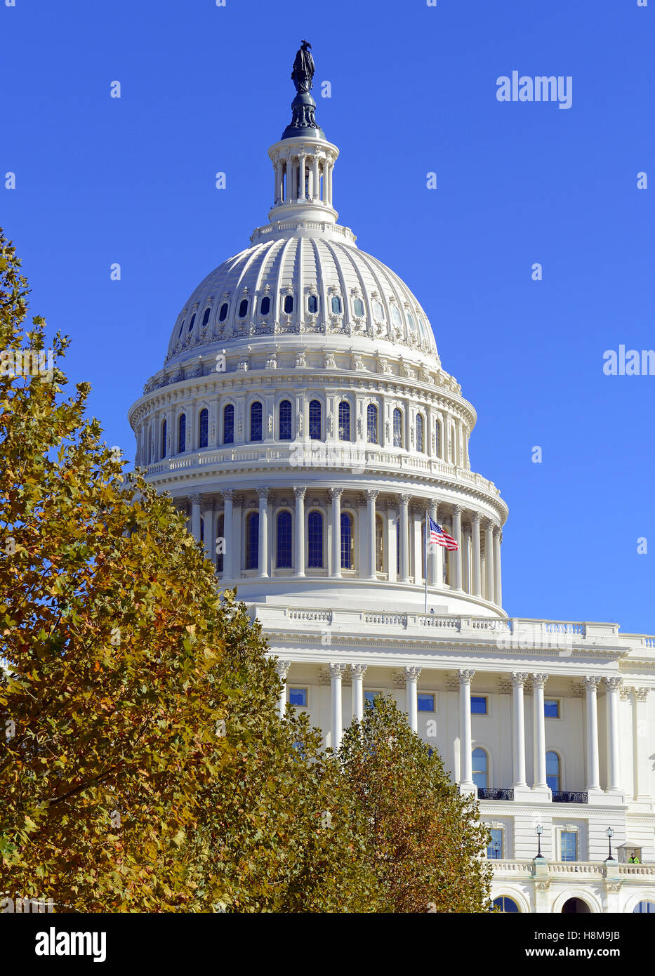 The Capitol Building in Washington DC, capital of the United States of ...