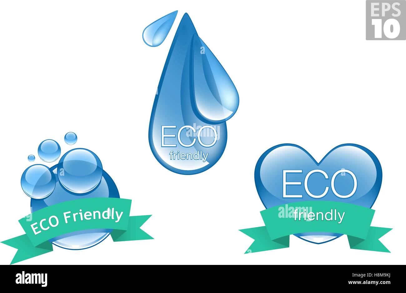 Eco logos hi-res stock photography and images - Alamy