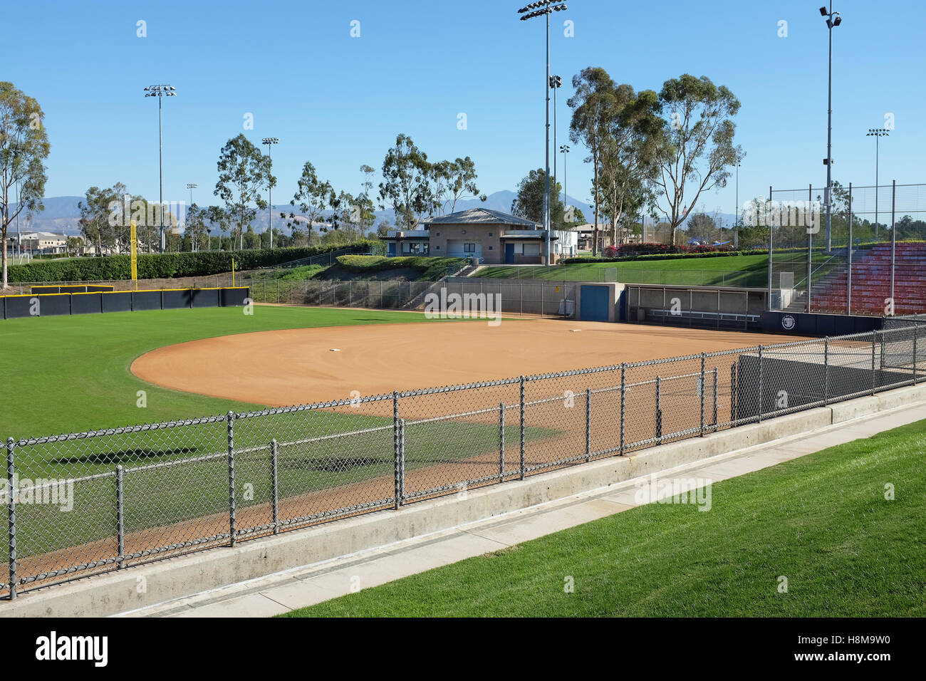 Deanna Manning Stadium in Irvine, California. The stadium is used by ...