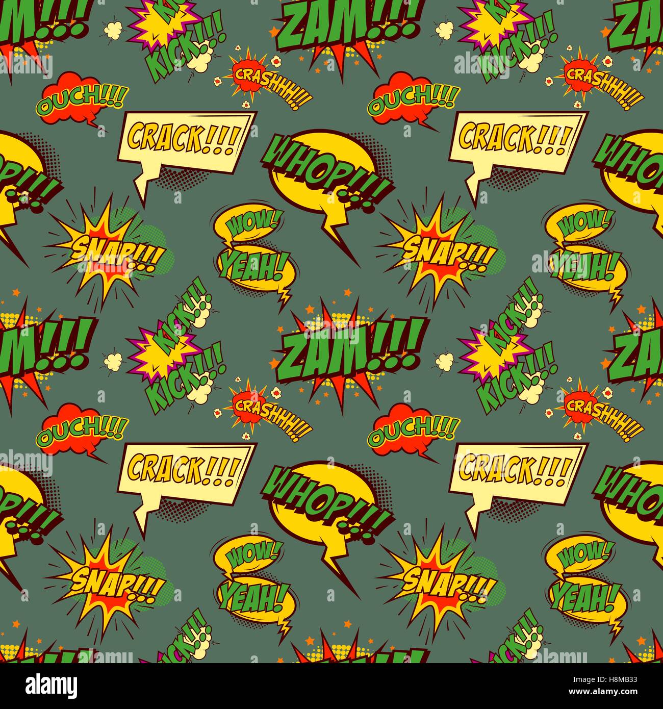 Comic slogan hi-res stock photography and images - Alamy