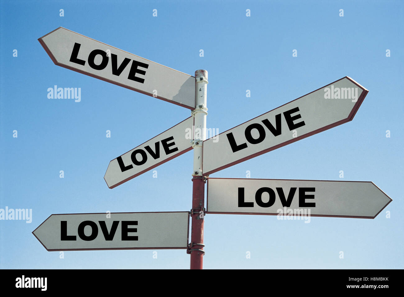 Love Sign Stock Photo - Alamy
