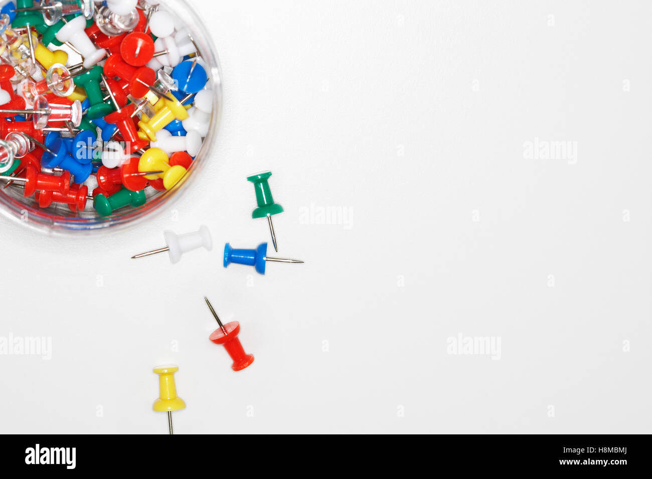 Push pins and map hi-res stock photography and images - Alamy