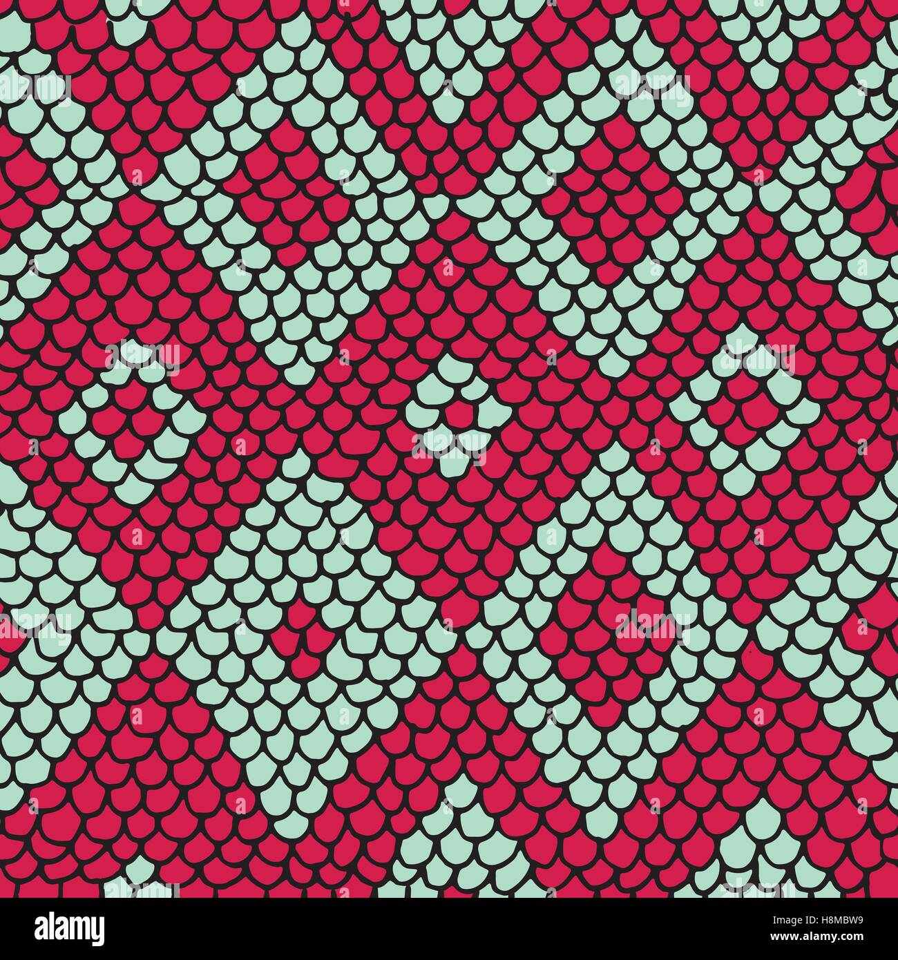 seamless vector pattern with texture scales. knitted Stock Vector Image ...