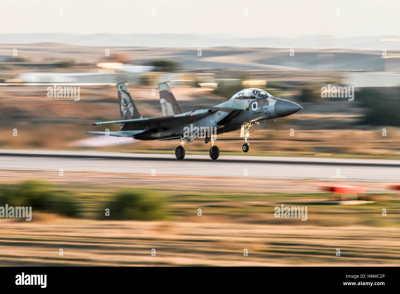 Israeli Air force F-15I Fighter jet at takeoff Stock Photo - Alamy