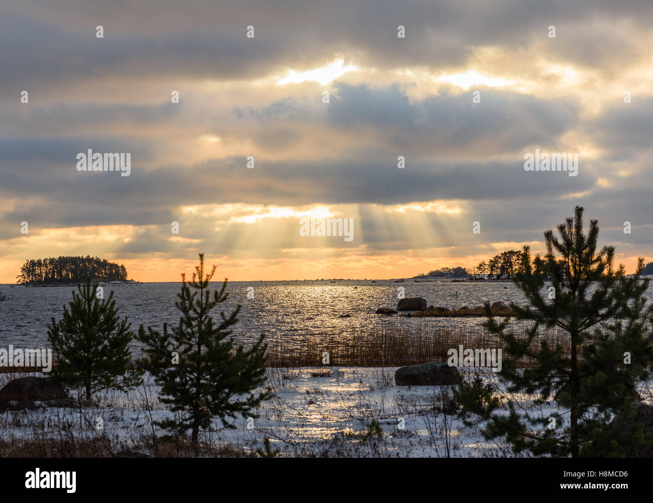 Weather overcast evening twilight hi-res stock photography and images ...
