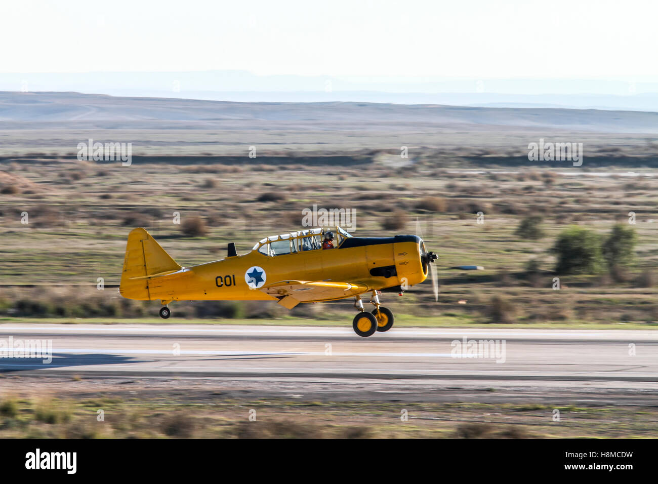 Israeli Air force North American Aviation T-6 Texan single-engine ...